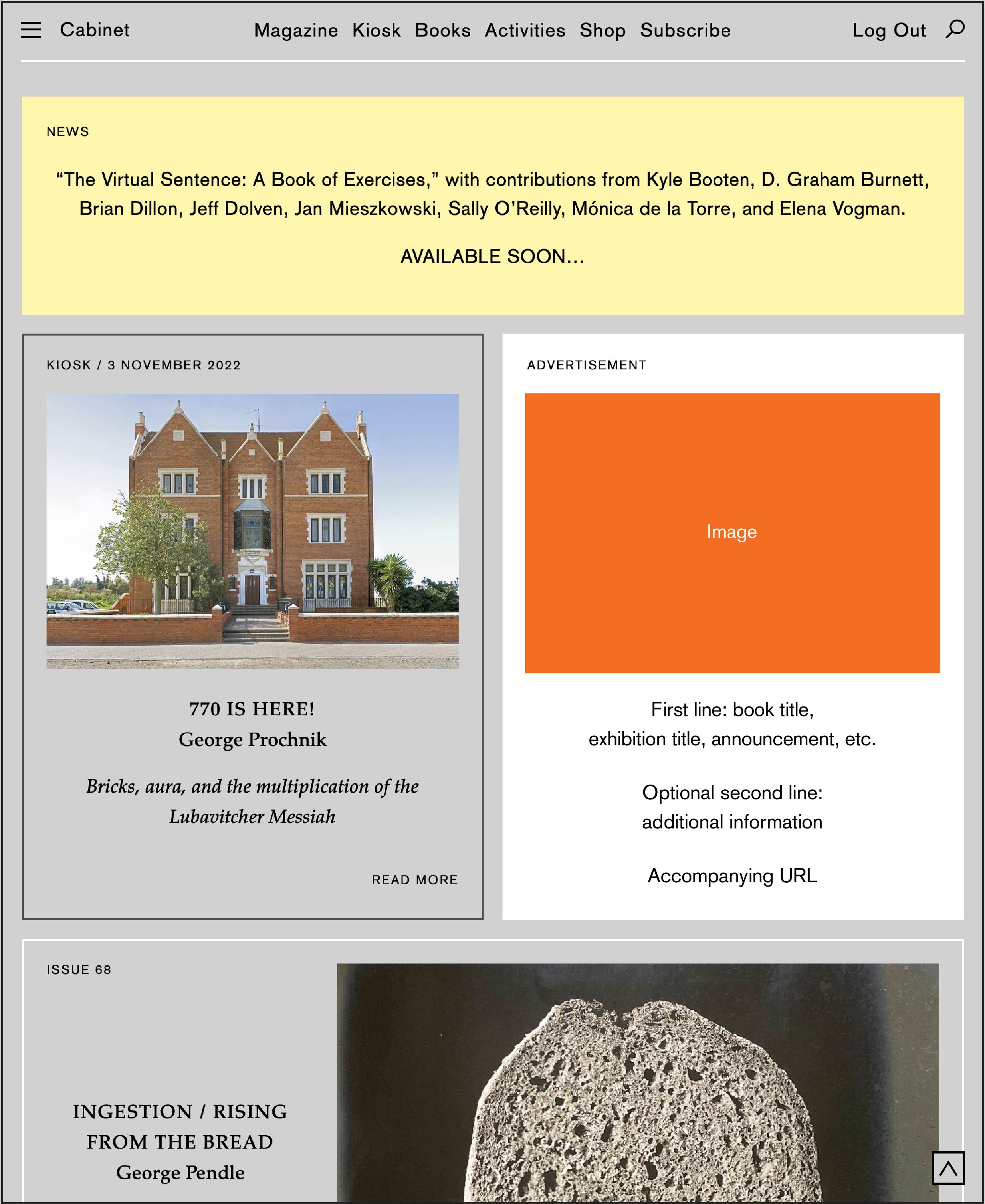 CABINET / Digital Advertising with Cabinet