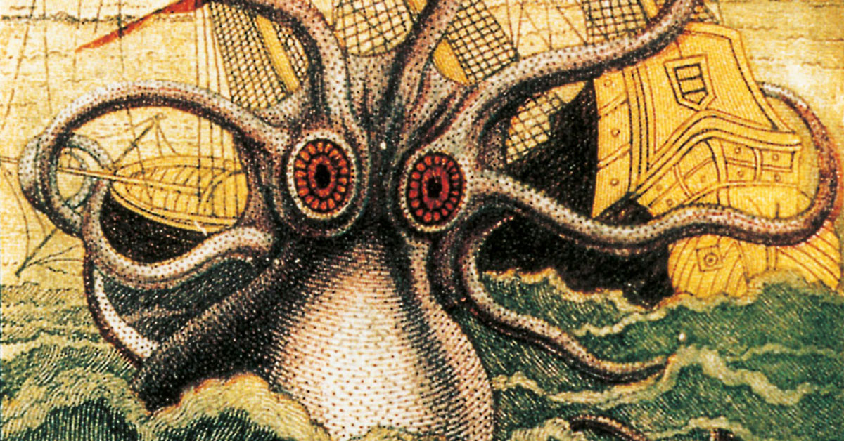 CABINET / Postcard 2 / Colossal Octopus