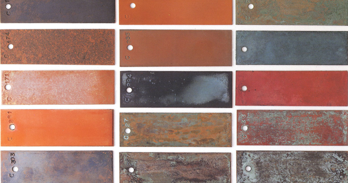 CABINET / Postcard / Copper Patinas