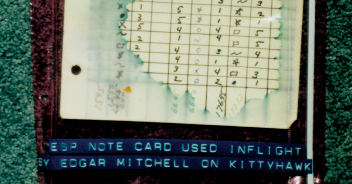 CABINET / Private Lunar ESP: An Interview with Edgar Mitchell