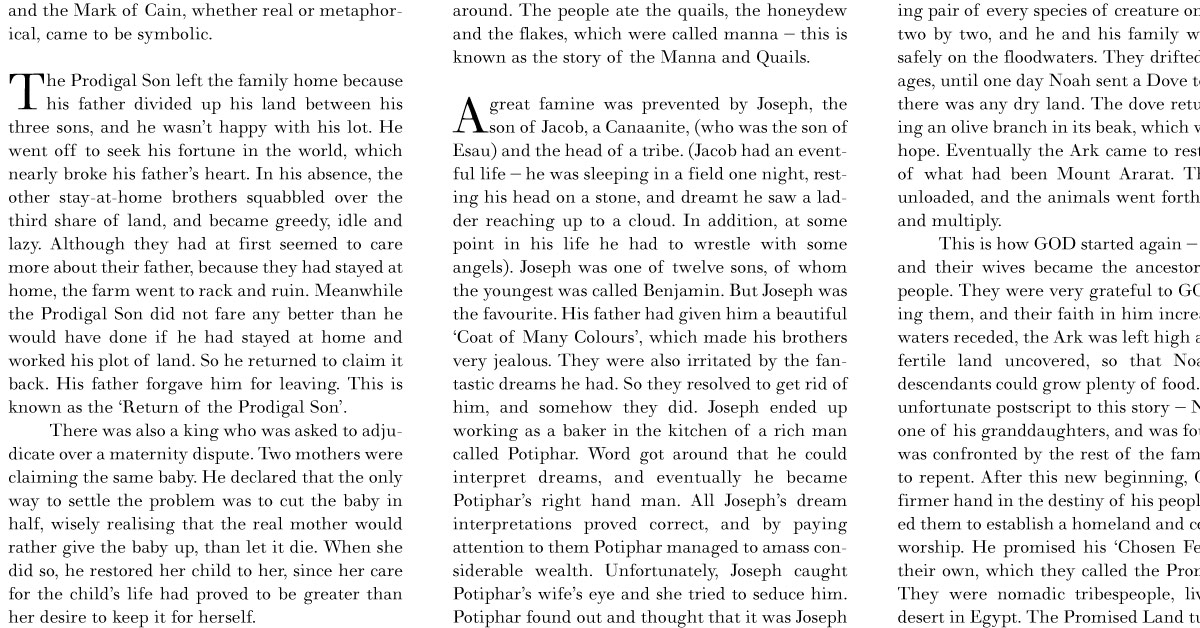 CABINET / Artist Project / The Bible from Memory